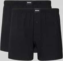 HUGO BOSS Boxershorts aus Baumwoll-Mix im 2er-Pack