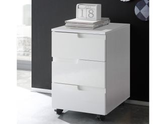 M&ouml;belando Rollcontainer B&uuml;rocontainer Beistellcontainer Rollschrank Rollwagen Suzette I