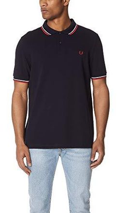 Fred Perry Polos m3600 238 Navy/White/White XXXL