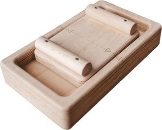 Generic Handfingertrainer - Krafttrainer aus Holz, Finger- und Handgelenkgriffwerkzeug mit einstellbarem Schwierigkeitsgrad | Ideal f&uuml;r Schlafsaal, Wohnzimmer
