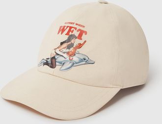 Stella McCartney Jeff Koons Slippery When Wet Cap, Woman, Ivory, Size: 59