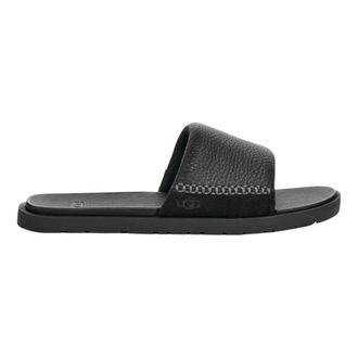 UGG Ugg, Homme, Chaussures, Noir, Taille: 44 EU Seaside II-slipper Chaussons Noirs
