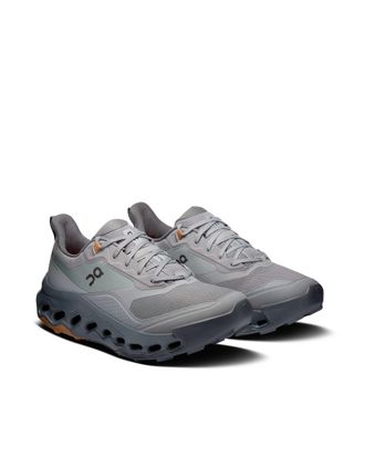 On Running Mens Trail Running Shoes Alloy-Rock Trainers Sneaker