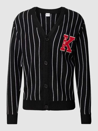 Karl Kani Cardigan mit Streifenmuster Modell KK Retro
