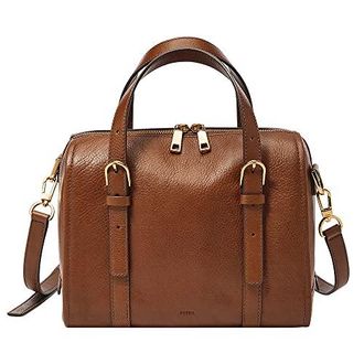 Fossil Sac double porté Carlie, en cuir, pour femme, ZB1772200