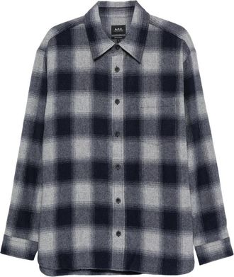 A.P.C. A. p.c. Check-pattern Shirt