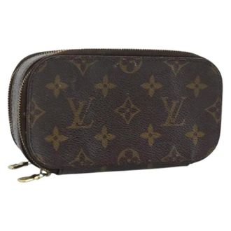 Louis Vuitton Pochette cosm&eacute;tique Pre-owned - Femme - Pre-owned - Brun - Taille: ONE Size