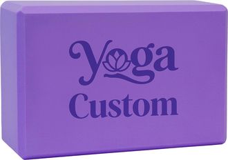 Gogo Personalisierter Yoga Block 23 x 15 x 7,5 cm EVA-Schaum Yoga Klotz f&uuml;r Pilates Meditation