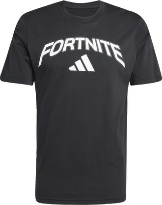 adidas Mens X Fortnite T-Shirt mit Grafikprint Black 2XL