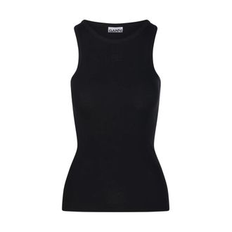 Ganni Damen, Oberteile, Schwarzk, XSGr&ouml;&szlig;e