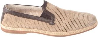 Dolce & Gabbana Homme, Chaussures, Beige, Taille: 40 1/2 EU Espadrilles en daim