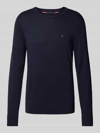 Tommy Hilfiger Strickpullover mit Logo-Stitching