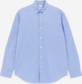 Arket Popeline-Hemd -Blau