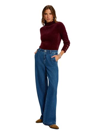 Morgan Damen 202-morik.n Pullover, Pflaume M, XL