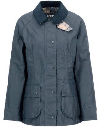 Barbour Langjacke Lightweight Wachsjacke Beadnell