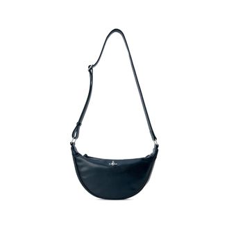 Vivienne Westwood Orb Plaque Schultertasche - - Bags - Damen - Schwarzk - ONE SIZE