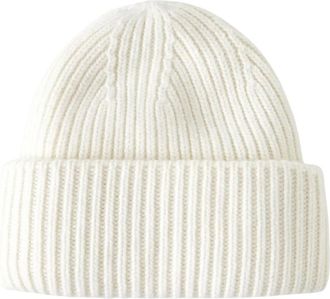 Yves Salomon Femme, Accessoires, Blanc, Taille: ONE Size Bonnet en cachemire