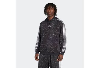 adidas Originals Kapuzensweatshirt LEO ALL OVER PRINT LOOSE HOODIE