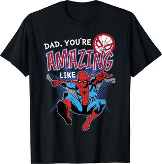 MARVEL Spider-Man Amazing Dad Fathers Day T-Shirt