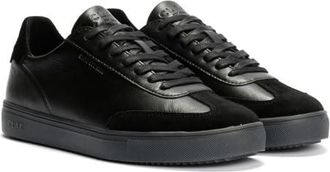 Clae Deane Leather Clear Baskets pour homme Noir, Noir, 39 1/3 EU