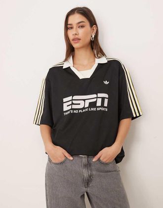 adidas Originals Maillot de football sponsoris&eacute; - Noir