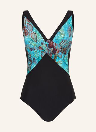 Charmline Charmline Shape-Badeanzug Aquatic Reptile blau