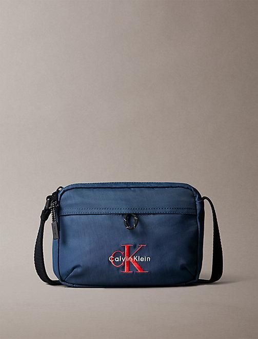 Calvin Klein Auffällige Logo-kameratasche Aus Nylon - Moonlit Ocean ...