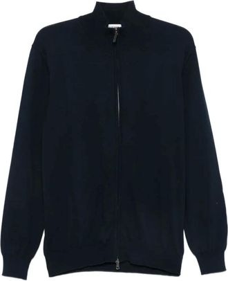 KANGRA Homme, Pulls, Bleu, Taille: 2XL Giubbotto Full-Zip Rasato Calato