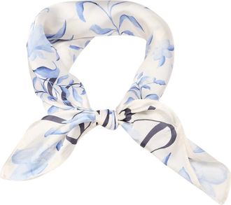Mos Mosh MOS Mosh, Femme, Accessoires, Bleu, Taille: ONE Size Silky Scarves