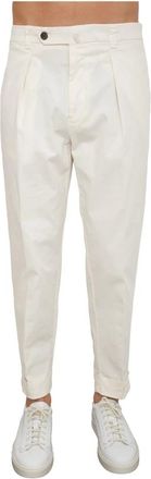 Berwick 1707 Homme, Pantalons, Blanc, Taille: L Chiaia Chinos