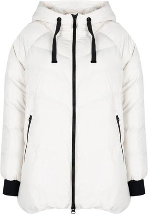 Geox Kapuzenjacke mit Rei&szlig;verschluss - - Jackets - Damen - Wei&szlig; - 2XS