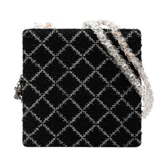 Chanel Pre-owned Structured Shoulder Bag - - Pre-owned - Damen - Schwarzk - ONE SIZE