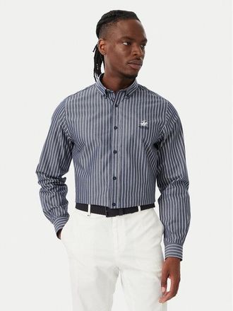 Beverly Hills Polo Club Hemd P-SS26M-BRASS Dunkelblau Regular Fit