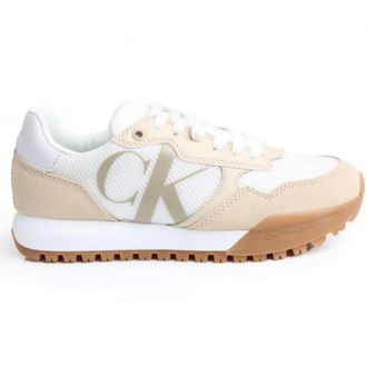 Calvin Klein Retro Lauf-Sneakers - - Shoes - Herren - Beige - 41 EU