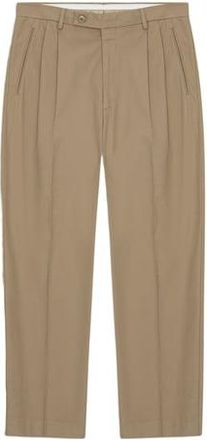 Nn.07 Pantalon ample Robin en coton m&eacute;lang&eacute;