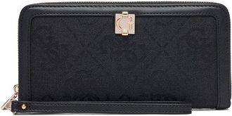 Guess Geldb&ouml;rse Audrey Logo Slg SWJG97 55146 Schwarz