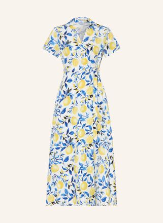 Lilienfels Lilienfels Wickelkleid Mit Leinen gelb