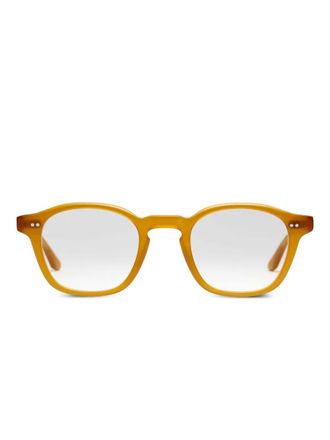 Peter and May lunettes de vue Lt20 Pm Palace à monture ronde - Marron