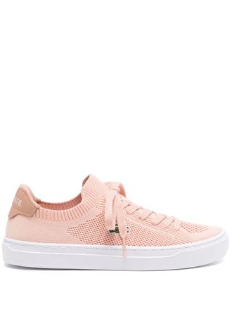 Lacoste baskets La Piquée 2.0 en cuir - Rose