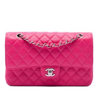 Chanel Pre-owned Double Flap Shoulder Bag - - Pre-owned - Damen - Rosa - ONE SIZE
