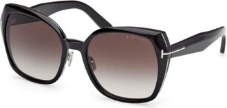 Tom Ford unisex, Accessoires, Noir, Taille: 58 MM Plum Lunettes de soleil