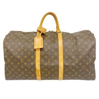 Louis Vuitton unisex, Pre-owned, Brun, Taille: ONE Size Keepall 55 Boston Bag Pre-owned