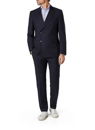 HUGO BOSS Herren Anz&uuml;ge blau Slim Fit