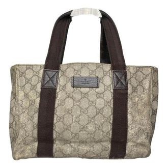 Gucci Sac port&eacute; &eacute;paule Ophidia Pre-owned - Femme - Pre-owned - Gris - Taille: ONE Size