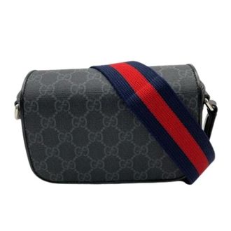 Gucci Pre-owned Toile sacs-gucci - Homme - Pre-owned - Noir - Taille: ONE Size