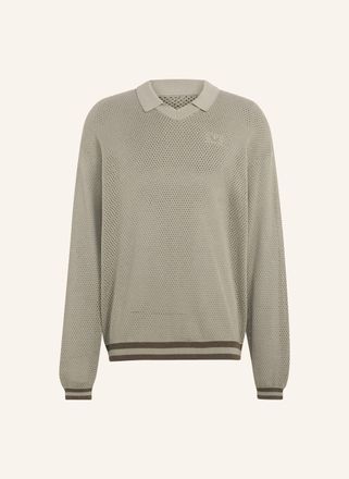 adidas Originals Adidas Originals Fully Fashion Oberteil, Gewirktes Material, Lang&auml;rmelig gruen