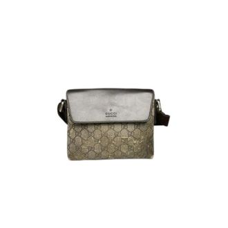 Gucci Sac bandouli&egrave;re vintage Pre-owned - Femme - Pre-owned - Brun - Taille: ONE Size