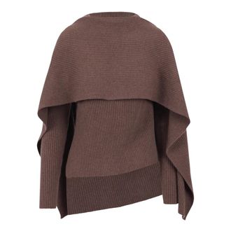 Christian Wijnants Damen, Strickwaren, Braun, SGr&ouml;&szlig;e