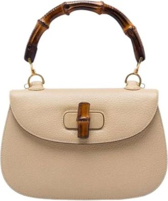 Gucci Pre-owned Bamboo Night - Femme - Pre-owned - Beige - Taille: ONE Size