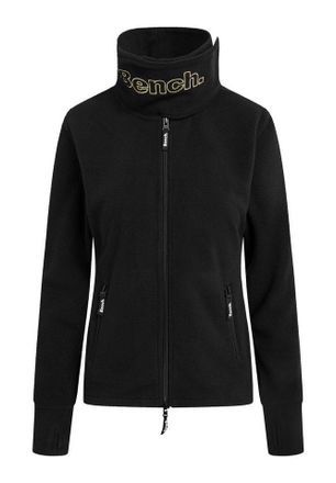 Bench Fleecejacke FUNNEL (1-St) mit Glitzerstickerei